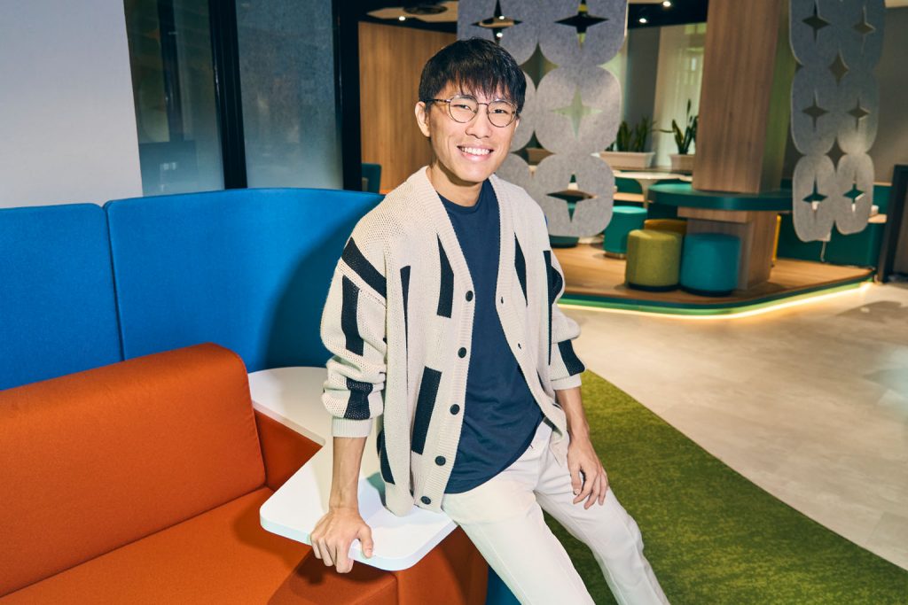 He wants to gives back to the community through tech for good